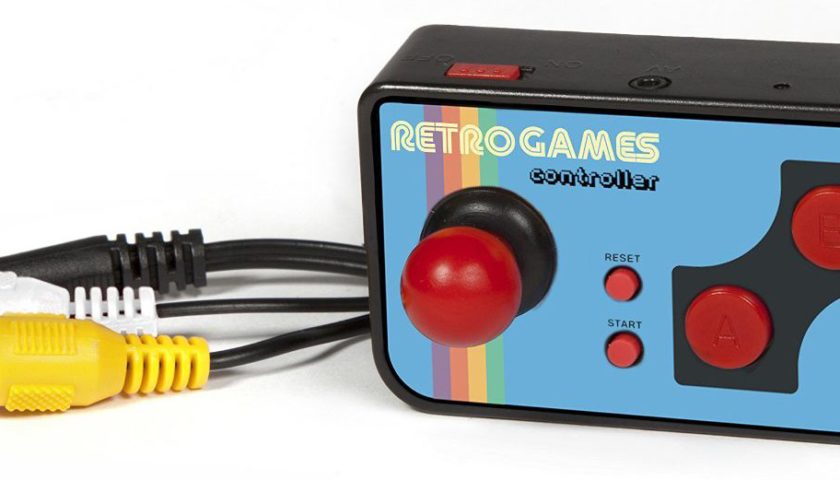 Retro Games Controller, una mini console per giocare i vecchi arcade ...